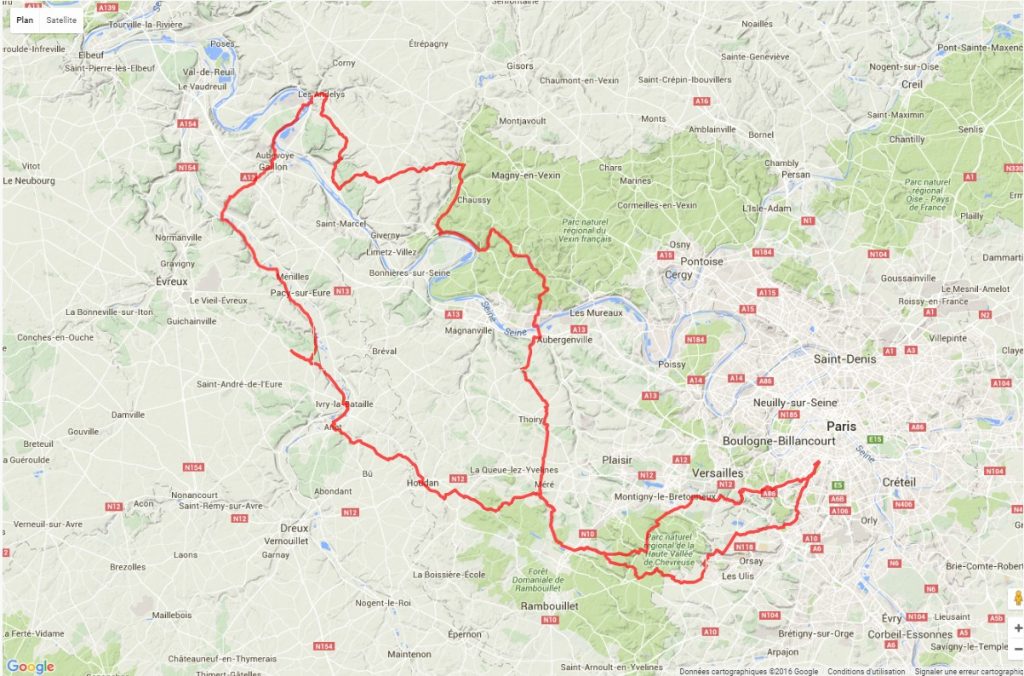 Un long dimanche de vélo – cyclo randonnée montrouge